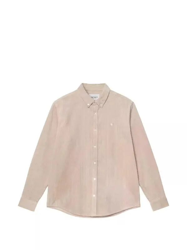 Carhartt Work In Progress L/s Madison Corduroy Button-down Shirt - Neutrals