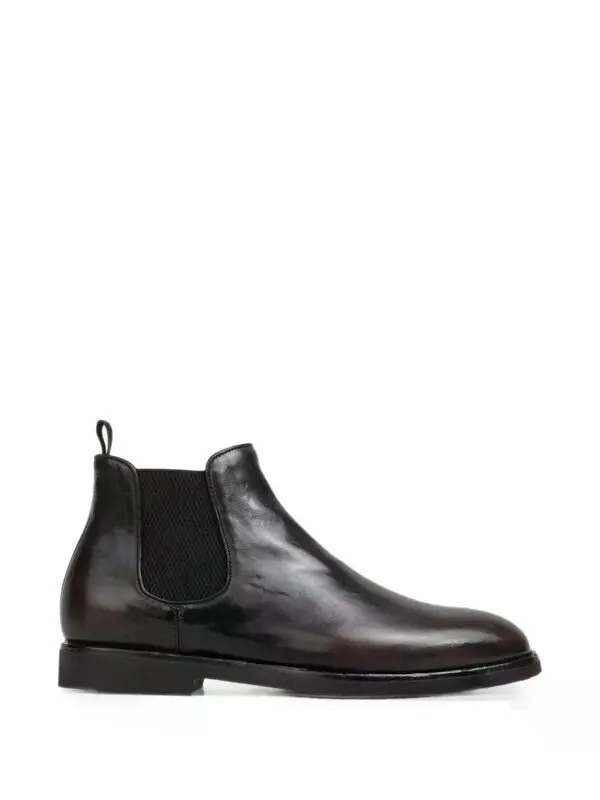 Officine Creative Calf Leather Chelsea Boots - Brown