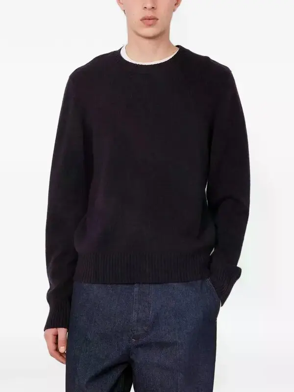 Officine Générale My Crew Ribbed-trim Sweater