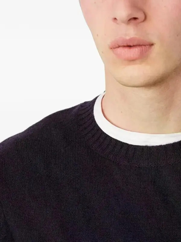 Officine Générale My Crew Ribbed-trim Sweater