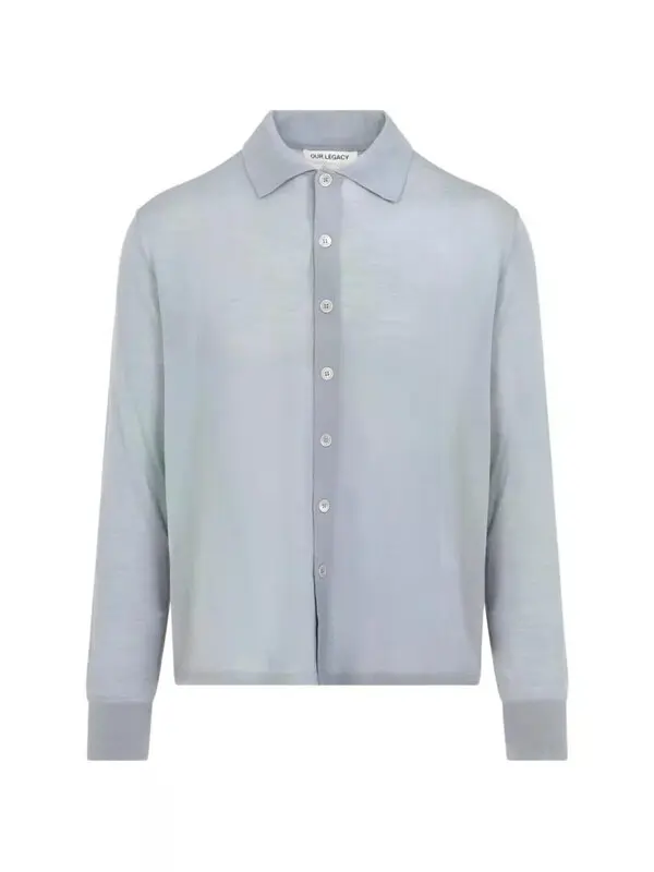Our Legacy Fall Button-up Polo Cardigan
