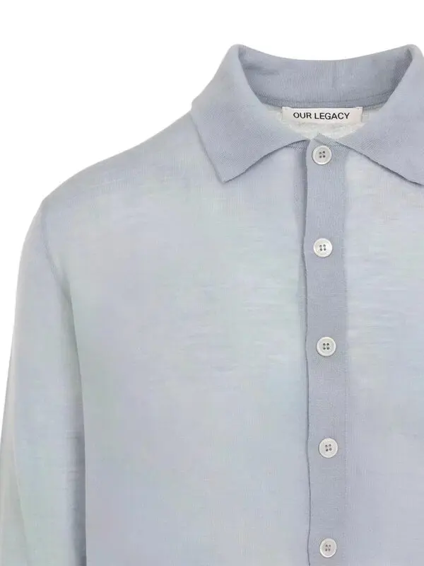 Our Legacy Fall Button-up Polo Cardigan