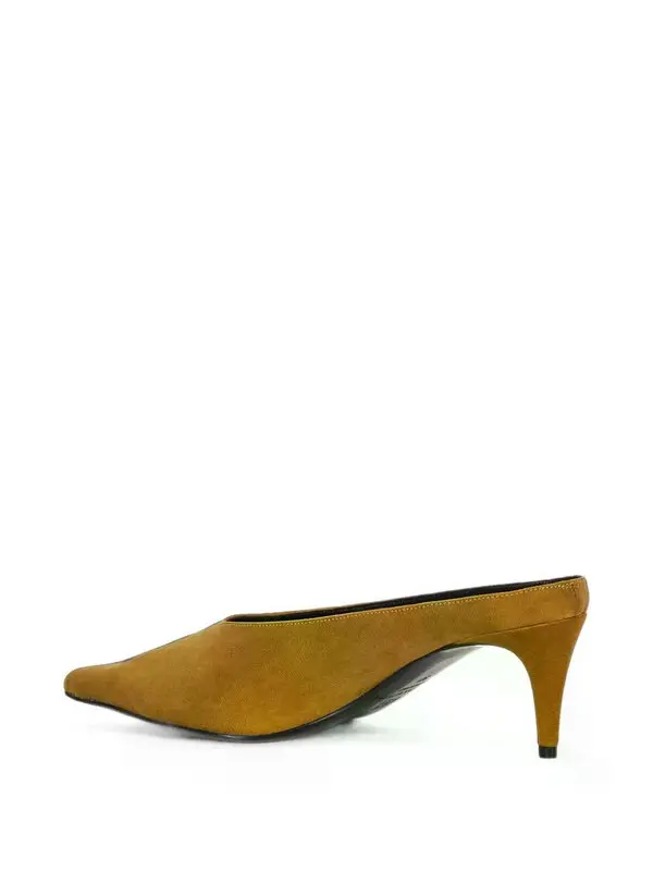 Magda Butrym Pointed-toe Suede Mules