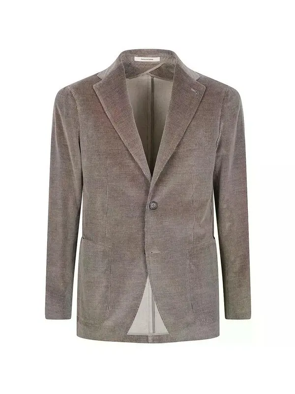 Tagliatore Corduroy Single-breasted Blazer