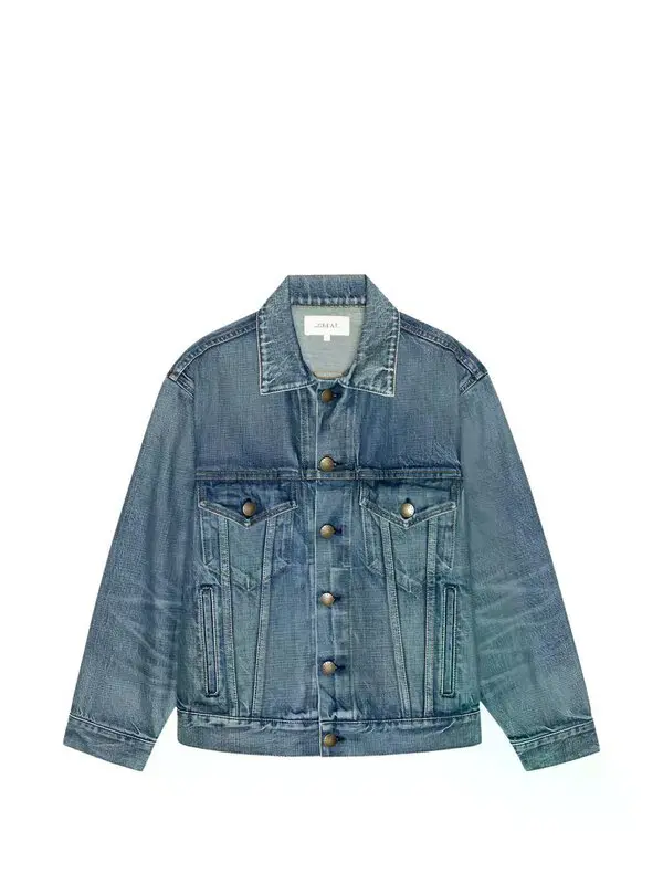 The Great. Atlantic Oversized Denim Jacket