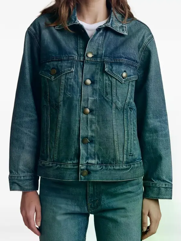 The Great. Atlantic Oversized Denim Jacket