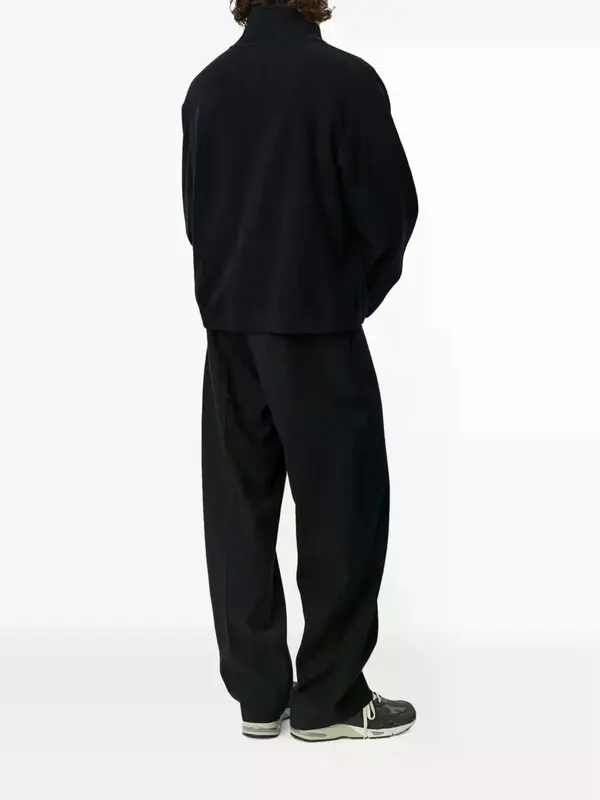 MFPEN Ribbed-knit Zip-up Sweater