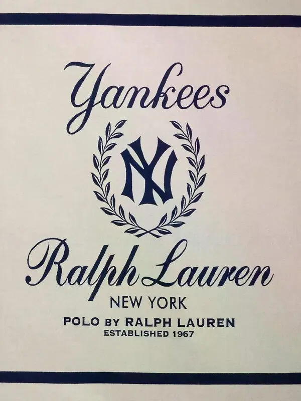 Ralph Lauren X New York Yankees Logo-print Throw Blanket