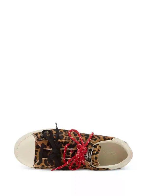 CONVERSE Chuck Taylor Leopard-print Sneakers - Brown