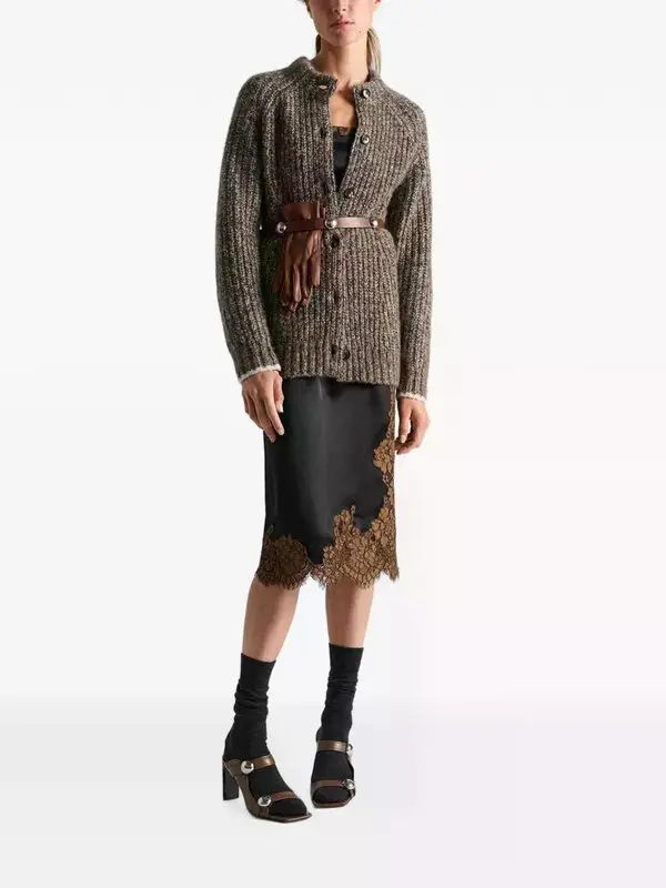Dorothee Schumacher Luxury Love Chunky-knit Button-up Cardigan