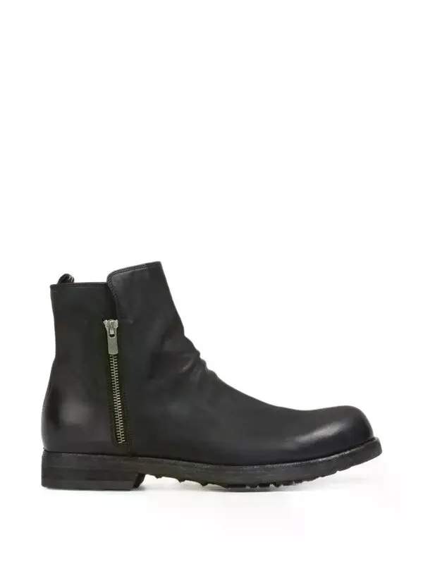 Officine Creative Side-zip Leather Boots