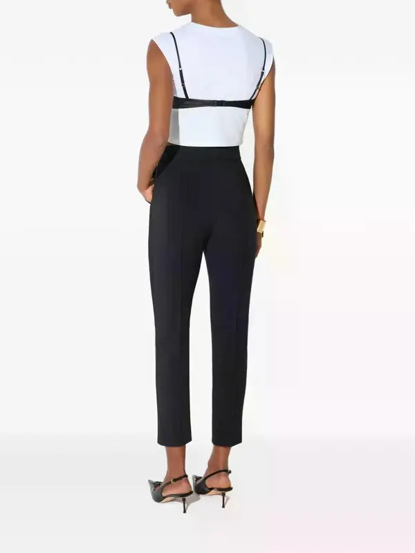 Elisabetta Franchi Technical-fabric Trousers