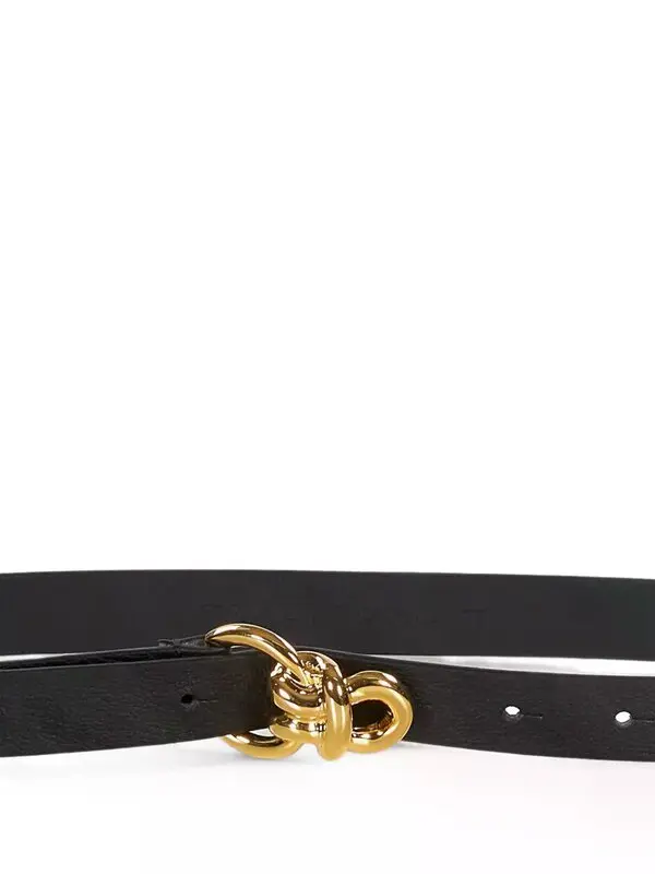 Tagliatore Knot-detail Leather Belt