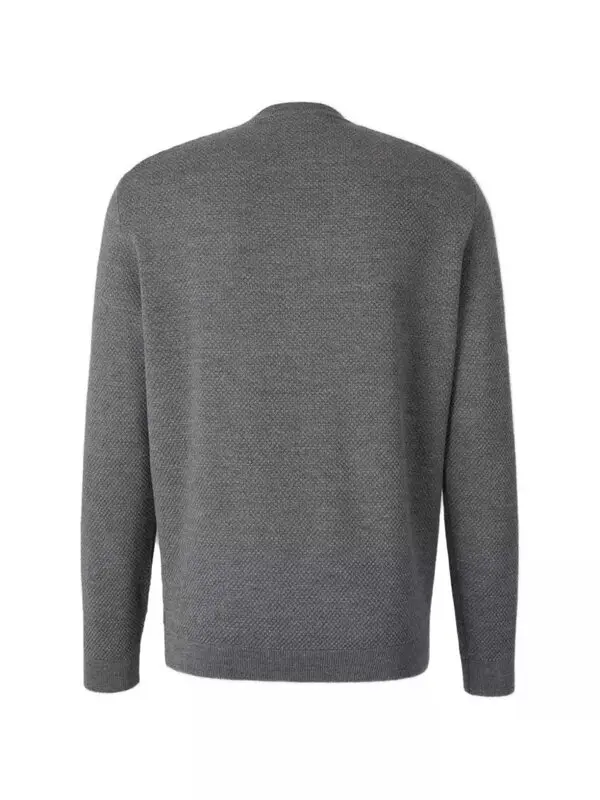 ZANONE Waffle-knit Crew-neck Sweater