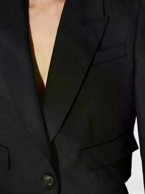 Elisabetta Franchi Wool Cropped Jacket