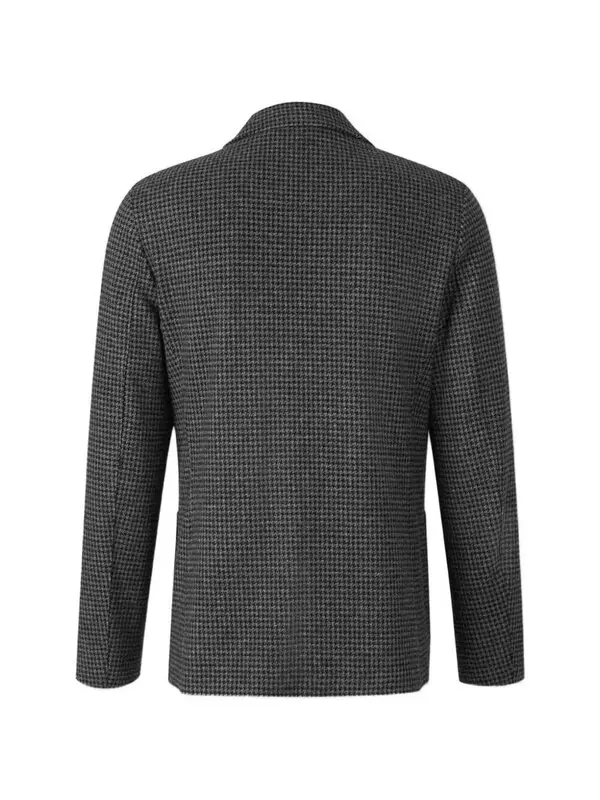 Harris Wharf London Houndstooth-pattern Single-breasted Jacket