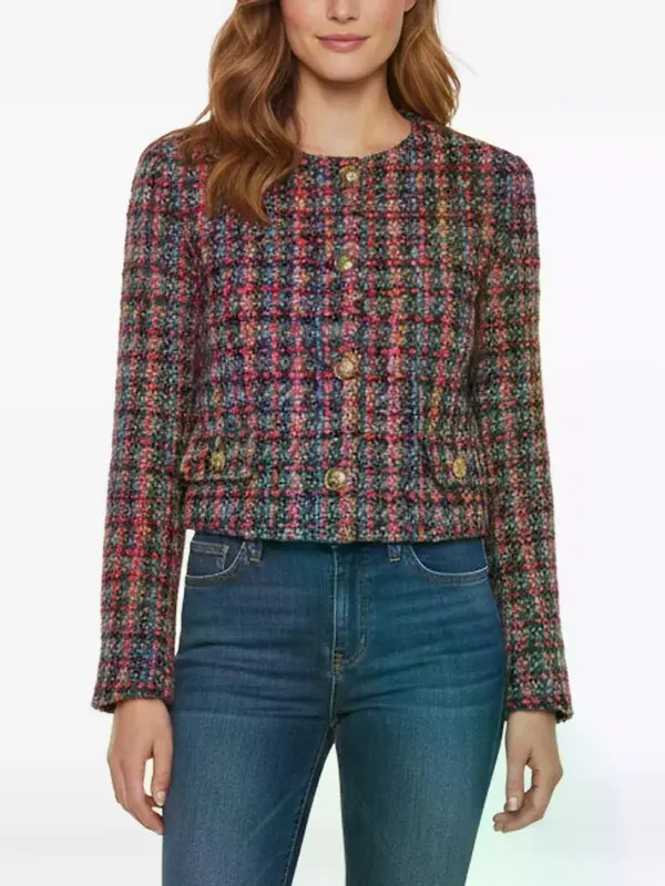 Sandro Cropped Bouclé Jacket