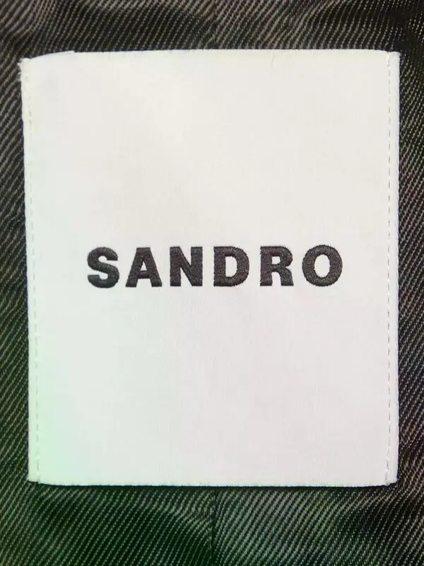 Sandro Cropped Bouclé Jacket