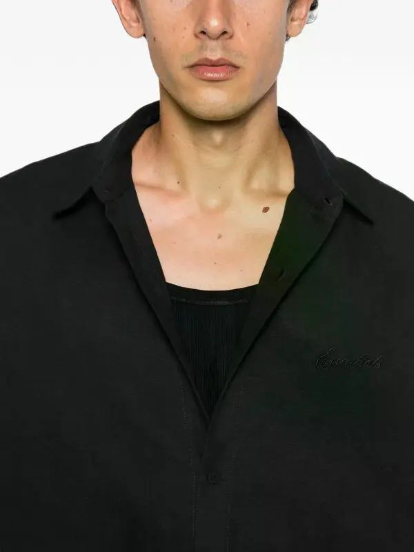 Fear Of God Essentials Logo-embroidered Shirt