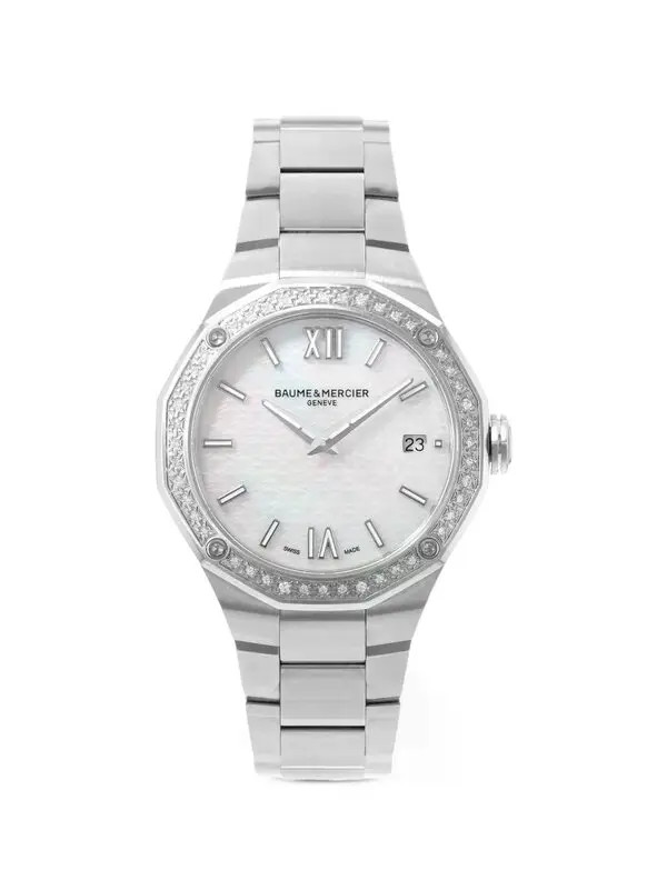 Baume & Mercier Riviera Diamond 36mm Watch - White