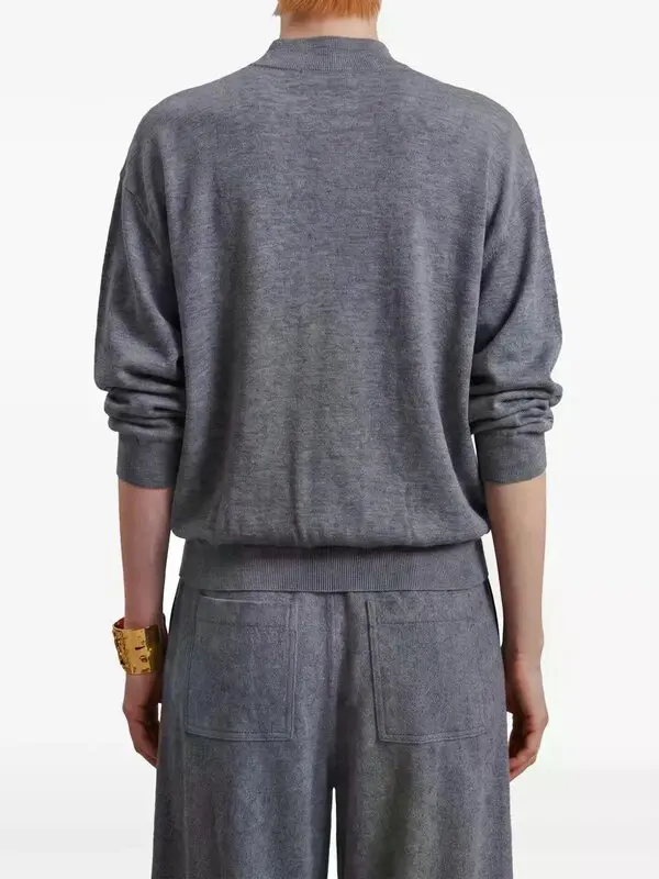 THE FRANKIE SHOP Rue Padded High-neck Sweater