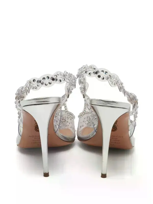 AQUAZZURA Heaven Crystal-embellished Pumps