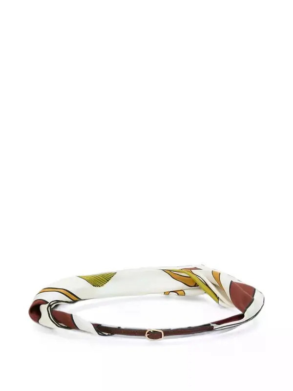 Dorothee Schumacher Cuoio Softness Scarf-detail Buckle-fastening Belt
