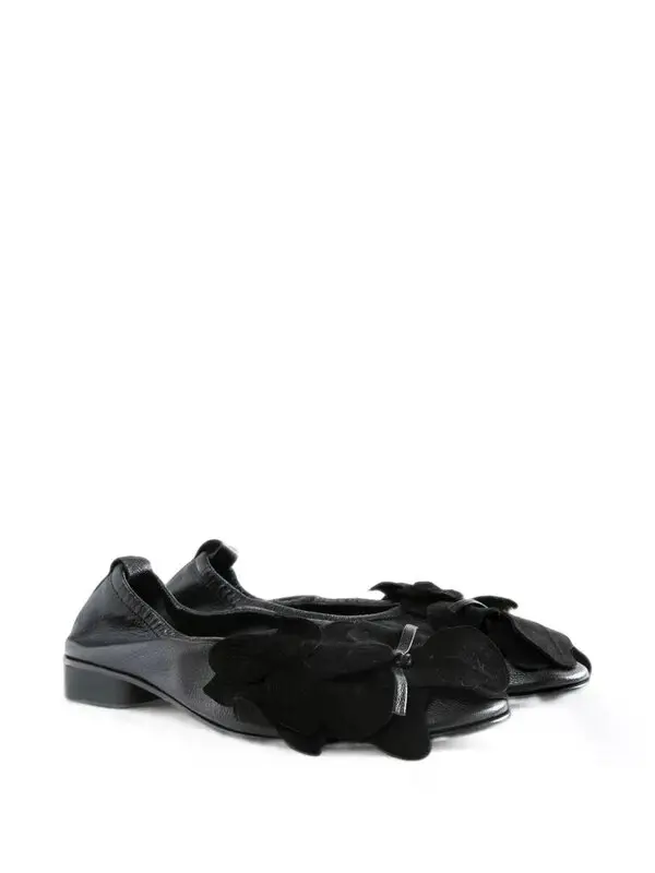 Hereu Floral-applique Ballet Flats