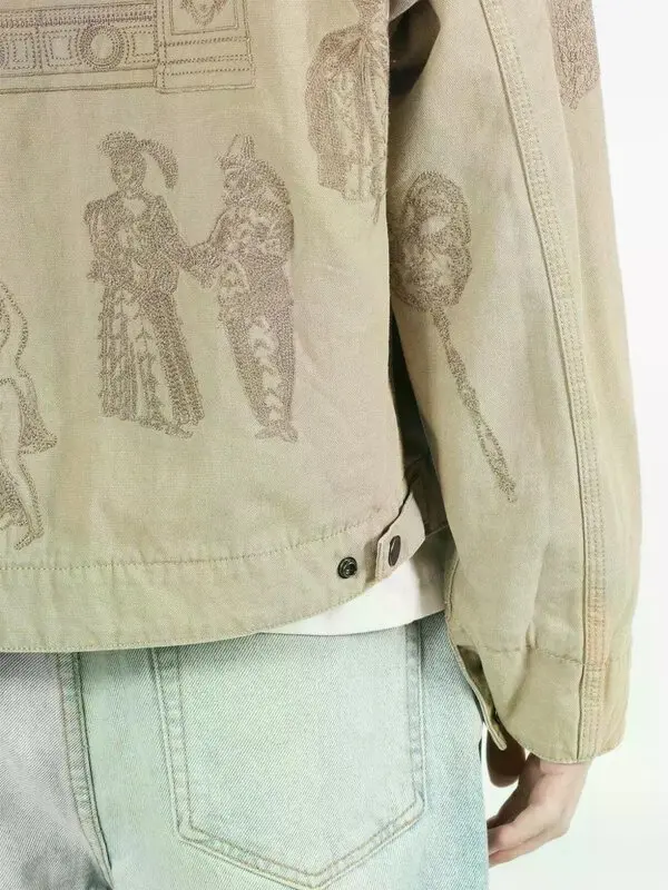 SAMUEL ZELIG Ballroom Corduroy-collar Jacket