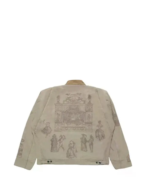 SAMUEL ZELIG Ballroom Corduroy-collar Jacket