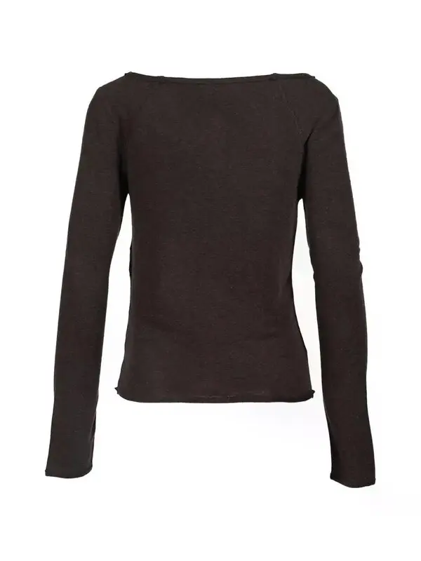 VACANT ARCHIVE Lenny Henley-neck T-shirt