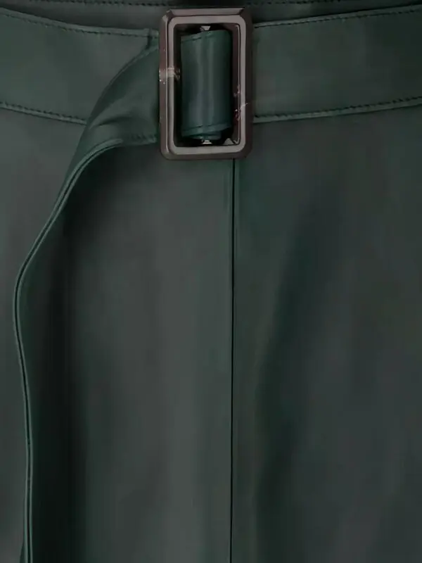 Isaia Belted Panelled Midi Skirt