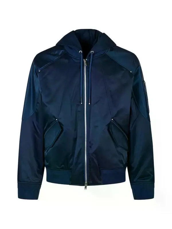 Moose Knuckles Hooded Zip-up Jacket