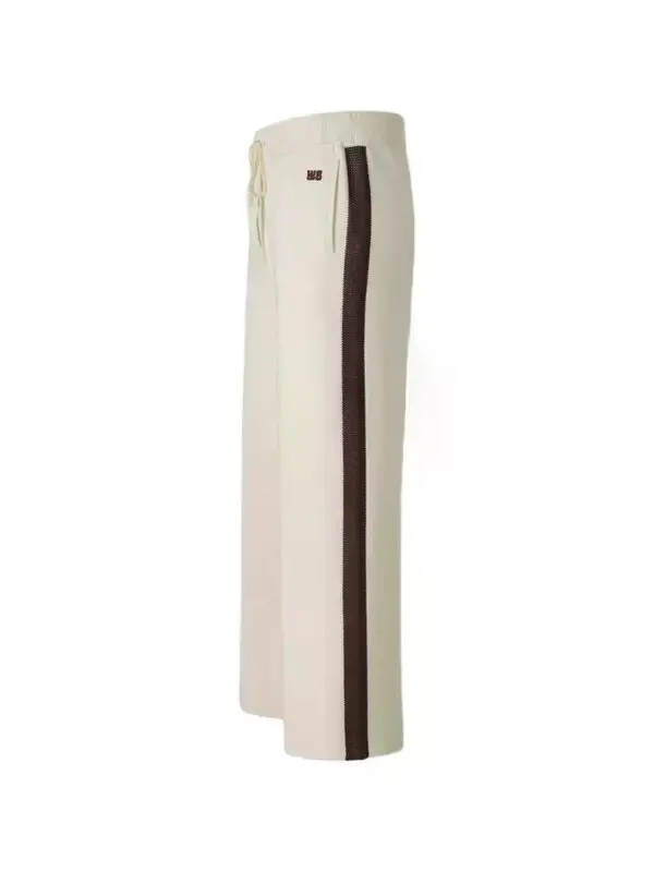 WALES BONNER Tide Logo-embroidered Side-stripe Track Pants