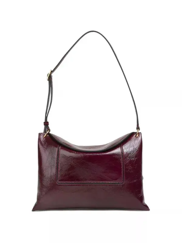 WANDLER Glaze-effect Leather Shoulder Bag