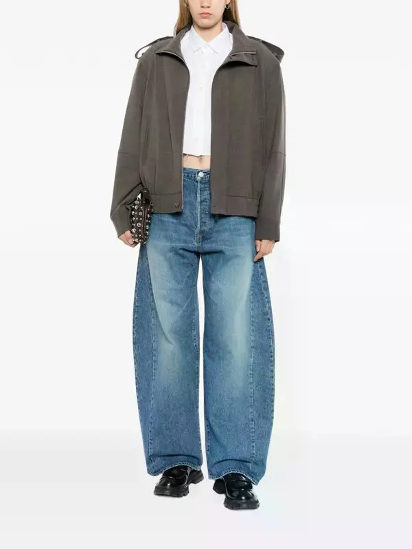 SSSTEIN Deformation Wide-leg Jeans