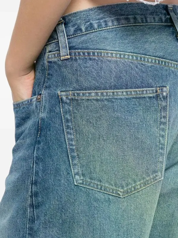 SSSTEIN Deformation Wide-leg Jeans