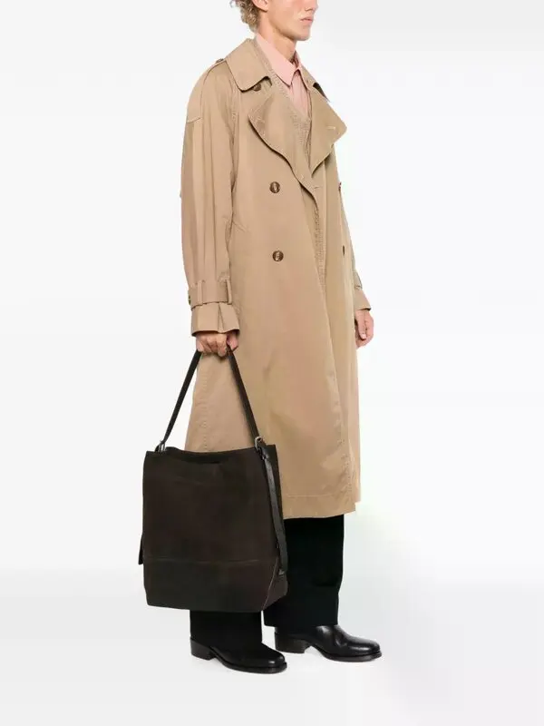 LEMAIRE Belted Tote Bag - Brown