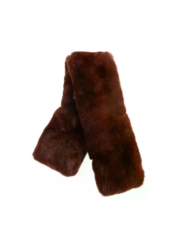 YVES SALOMON Shearling-effect Scarf
