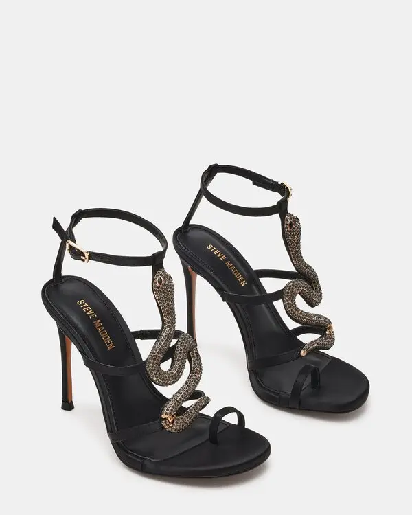 Steve Madden Python Strappy Heels