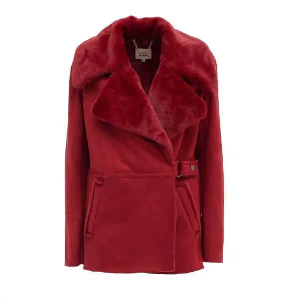 JULIA ALLERT Double Faced Shearling Coat