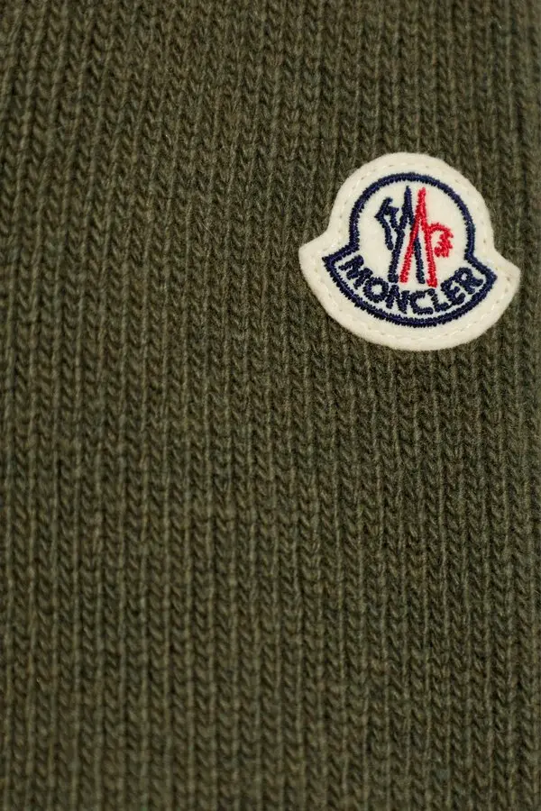 Moncler Cardigan With Quilted Front