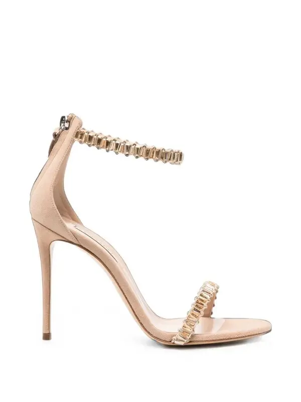 Casadei Sandals Jewelry "heav - Beige