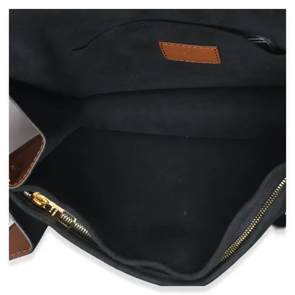 LOUIS VUITTON Reverse Monogram Canvas Dauphine Mm - Brown