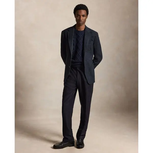 Ralph Lauren Polo Tailored Fit Tweed Suit Jacket