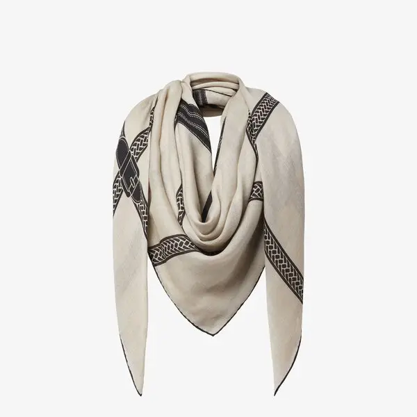 Fendi Selleria Shawl - Grey