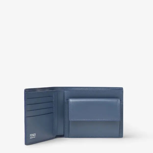 Fendi Ff Wallet - Light Blue