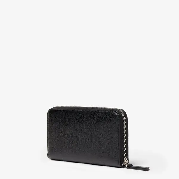 Fendi Ff Zip-around - Black