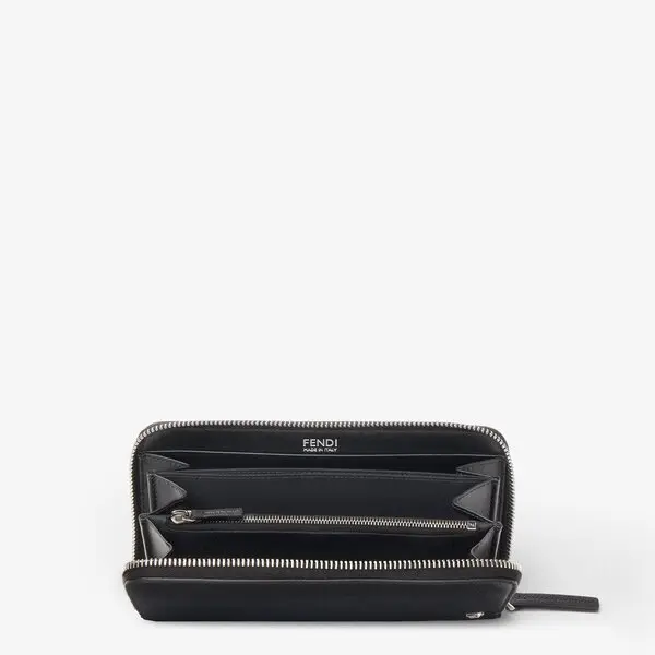 Fendi Ff Zip-around - Black