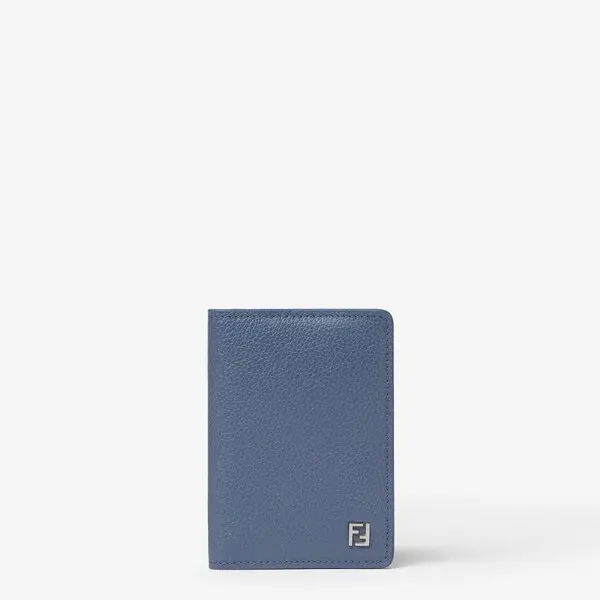 Fendi Ff Card Holder - Light Blue